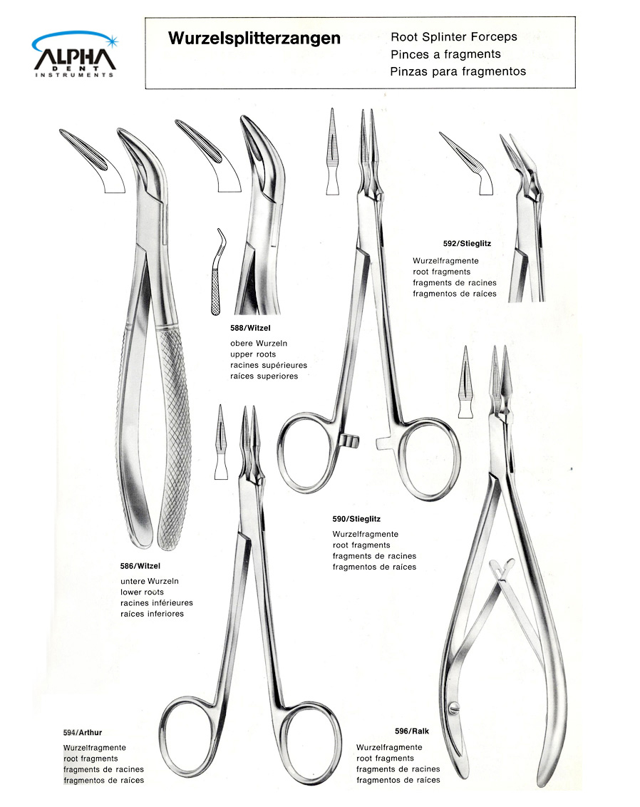 Arthur, splinter forceps - Alphadent International