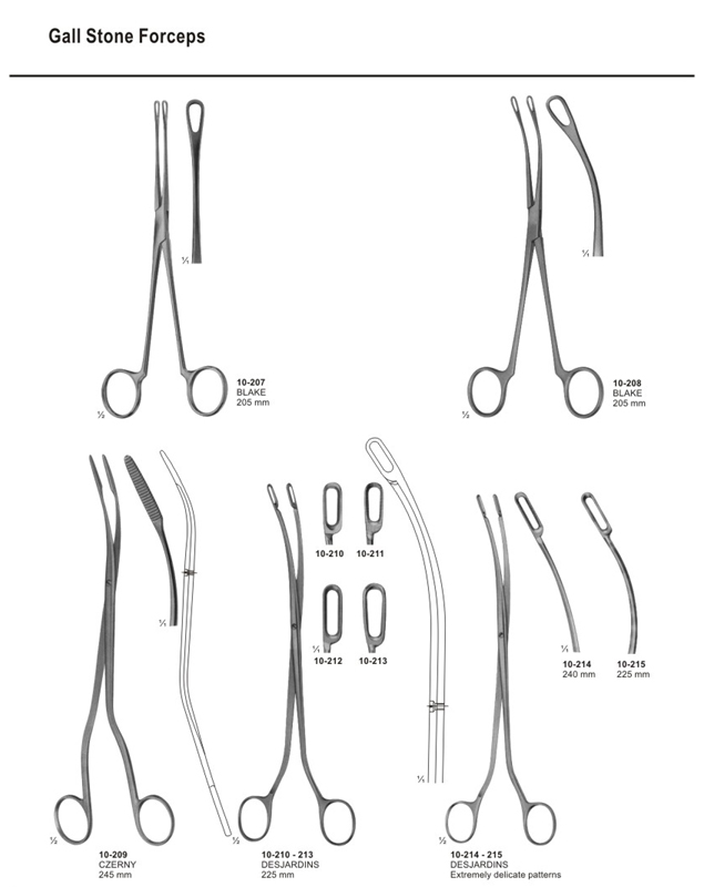 Blake, gall stone forceps - Alphadent International