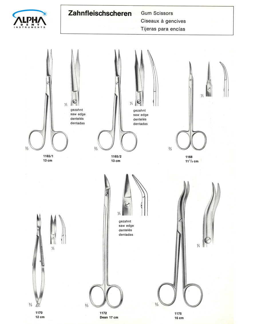 Gum, scissors - Alphadent International