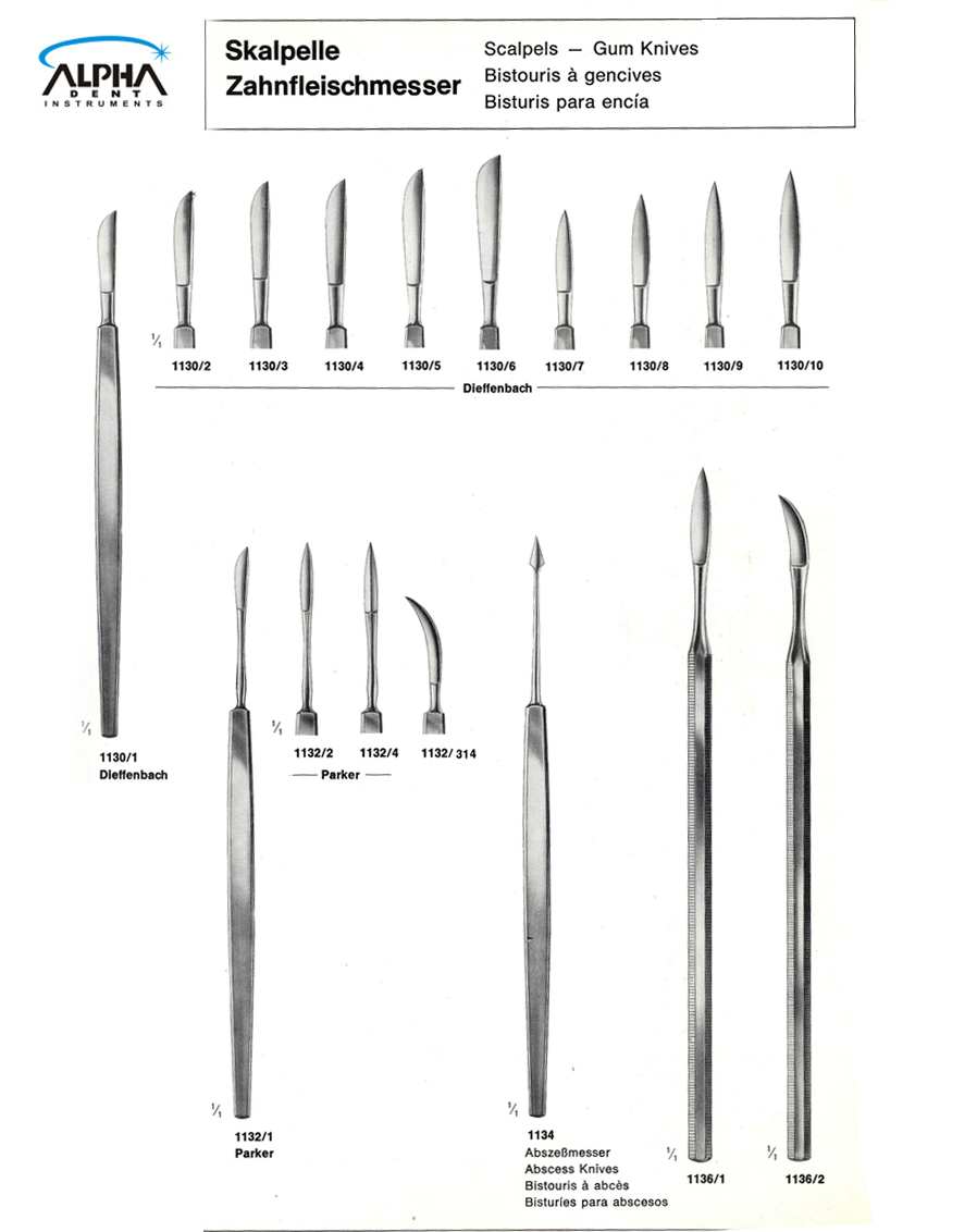 Abscess,knives - Alphadent International