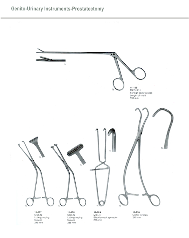 Mathieu, urinary instruments - Alphadent International