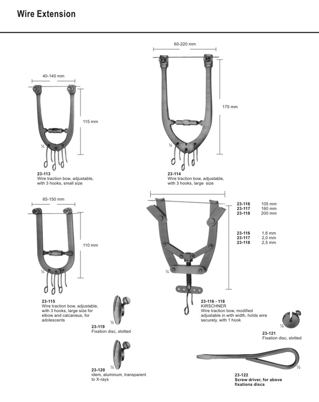 Wire traction bow - Alphadent International