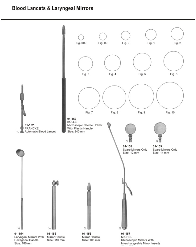 Michil, rhinoscopic mirror - Alphadent International